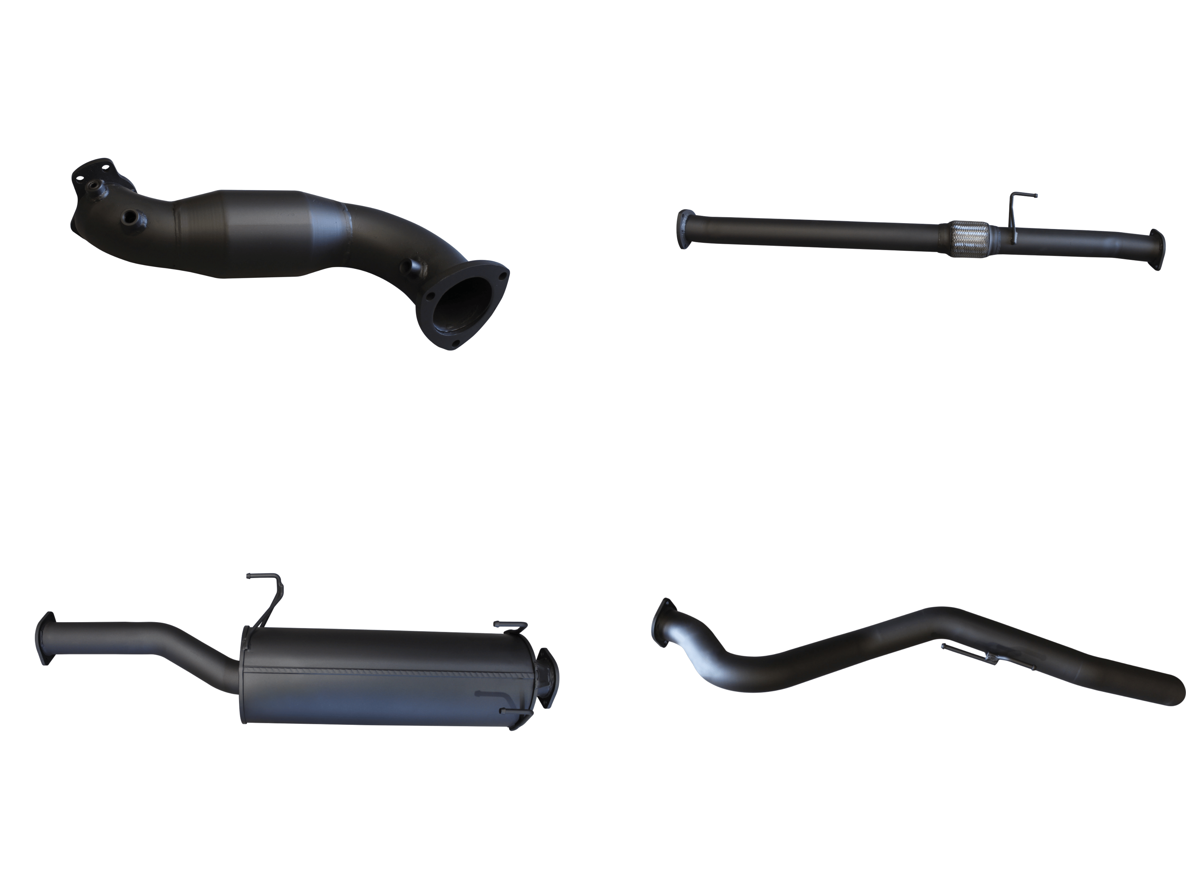 Manta - Holden COLORADO RG DPF 3IN TURBO BACK WITH CAT & MUFFLER