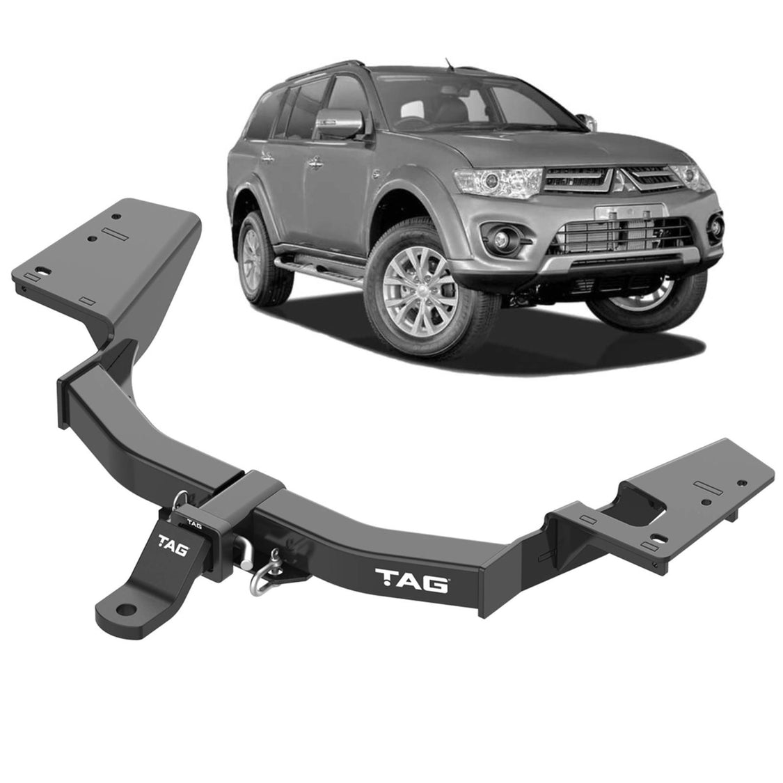 TAG Heavy Duty Towbar Challenger PB PC 2008–2015 | T4C529-K301 – Fast ...