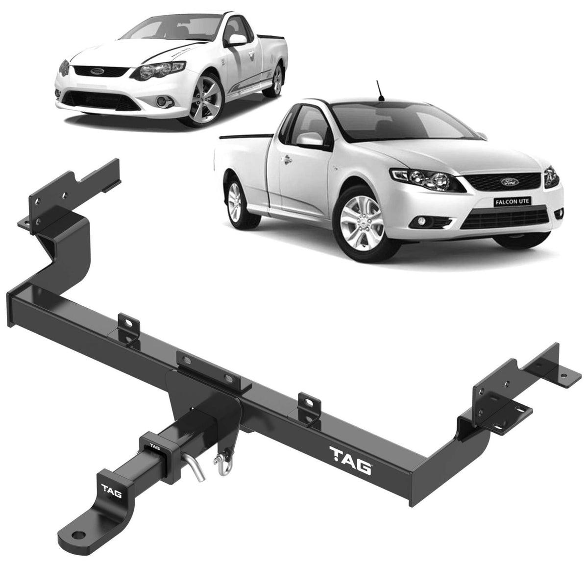 TAG Heavy Duty Towbar Ford Falcon AU-FG Ute (Styleside) | T4F010-K201 ...