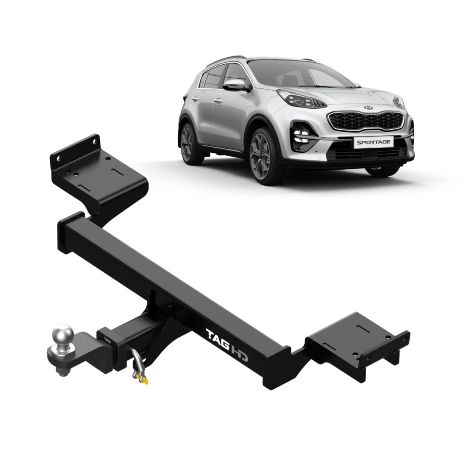 TAG - KIA Sportage QL Series (2015 - 2021) SUV Heavy Duty Towbar & Uni